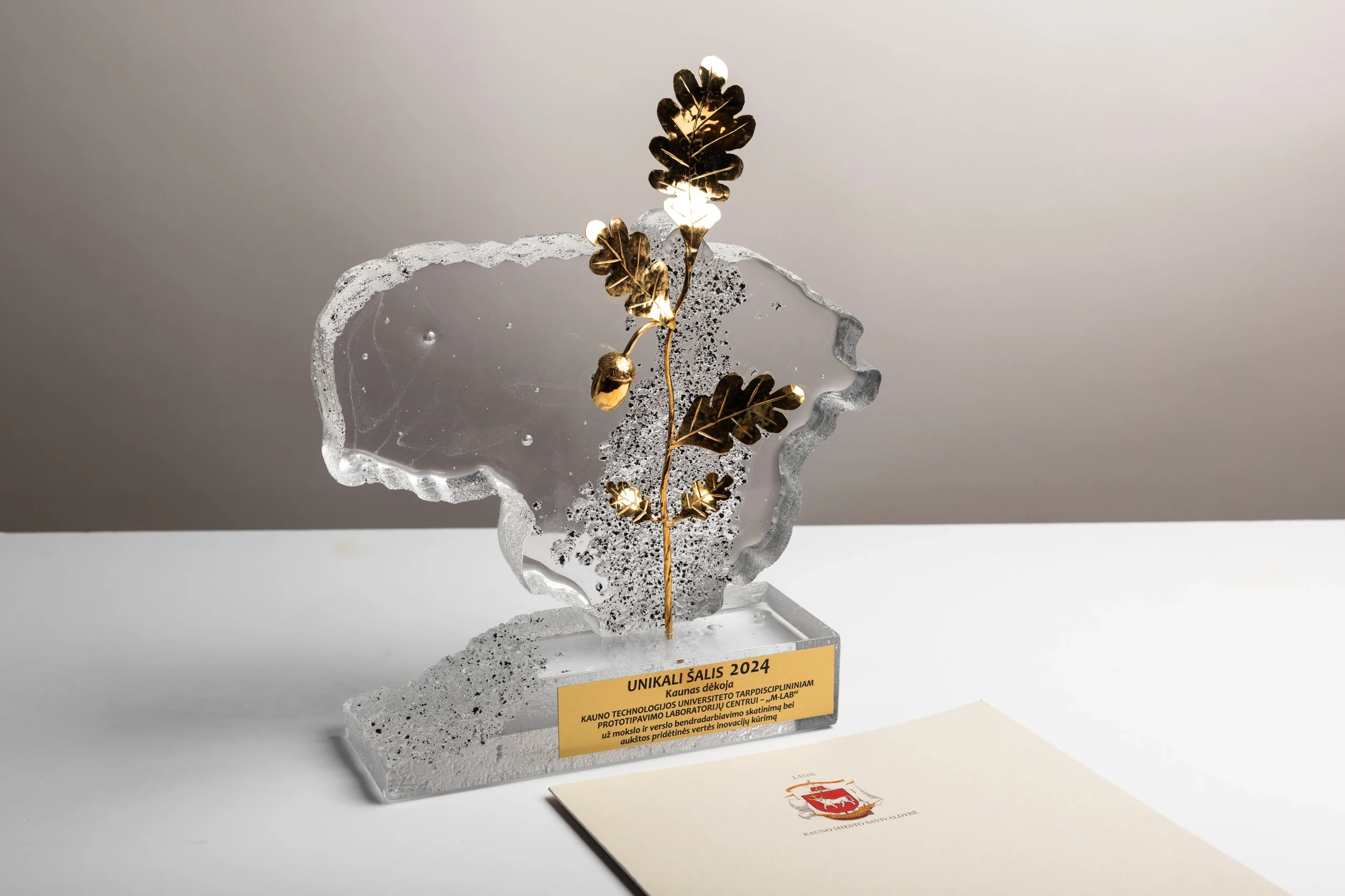 KTU laboratorijų centrui „M-Lab“ – išskirtinis apdovanojimas - KTU | KTU